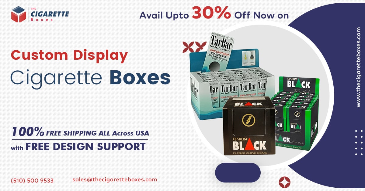 Display Carton Cigarette Boxes | Display Cigarette Packaging